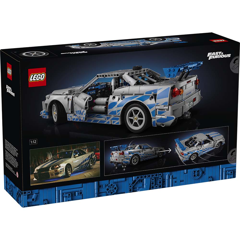 Lego Technic Nissan Skyline GT-R (R34) de 2 Fast 2 Furious 42210 – Juguetibici eCommerce