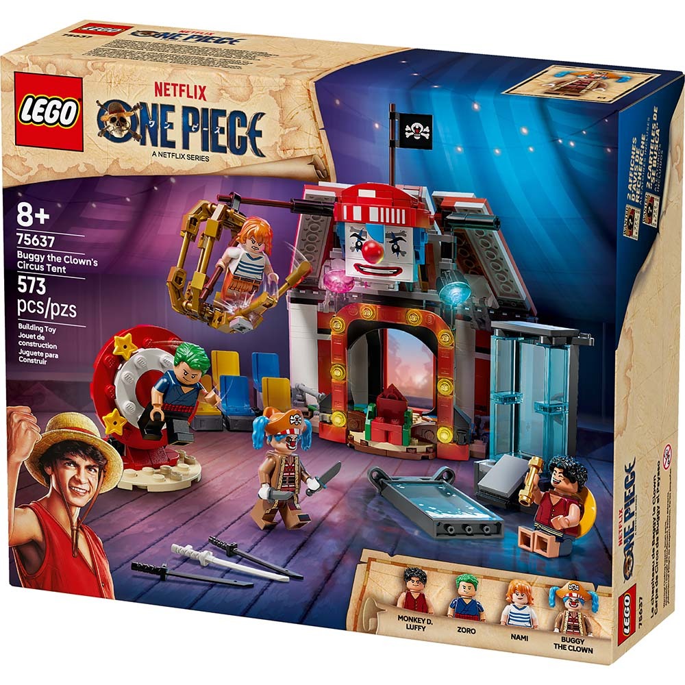 LEGO® ONE PIECE Carpa de Circo de Buggy el Payaso Kit 75637 ...