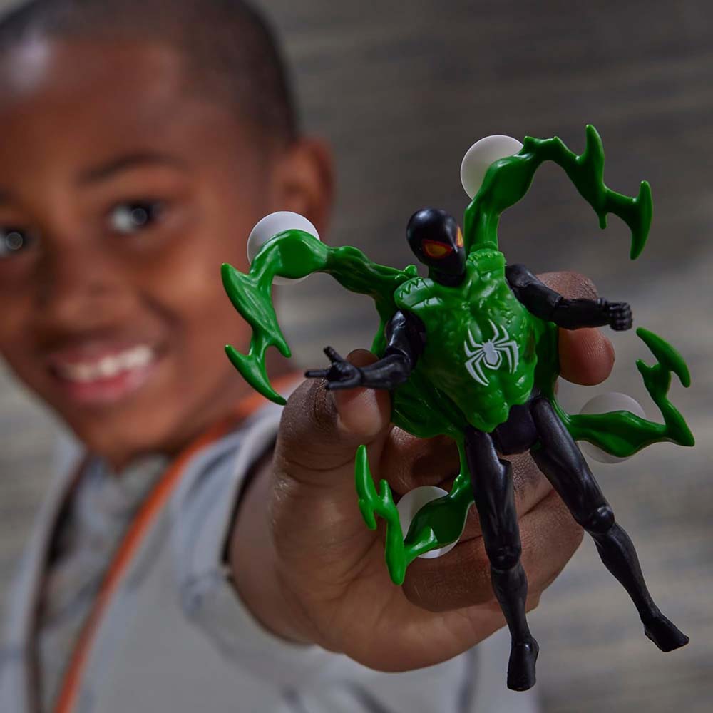 Miles Morales Venomized – Figura Articulada 10 cm (Marvel VenomVersus ...
