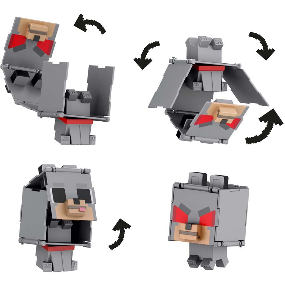 Minecraft Flippin' Figs de 3.75" Lobo HTL43 – Juguetibici eCommerce