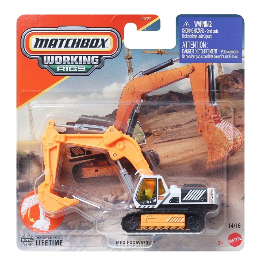 Matchbox Working Rigs MBX Excavator JCY27 – Juguetibici eCommerce