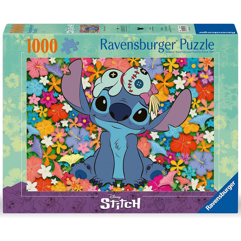 Ravensburger 12001264 Rompecabezas 1000 piezas Disney Stitch ...