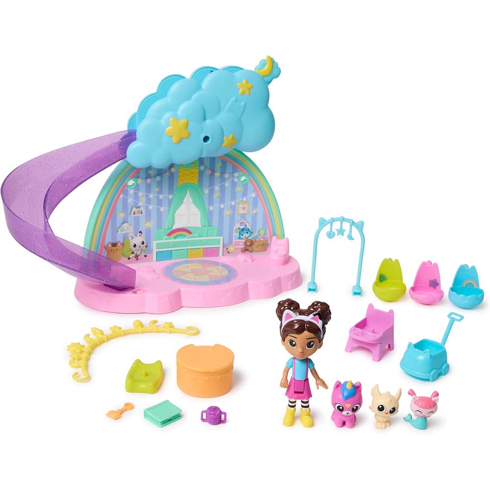 Gabby's Dollhouse Kitty Care Ear Purrfect Playroom 6071538 ...