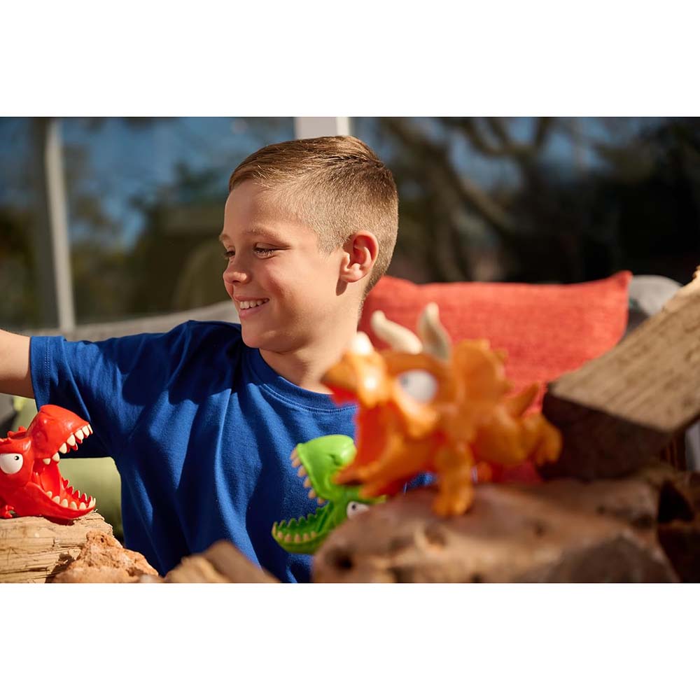 Smashers Dino Island T-Rex Battles Mini Rojo – Juguetibici eCommerce