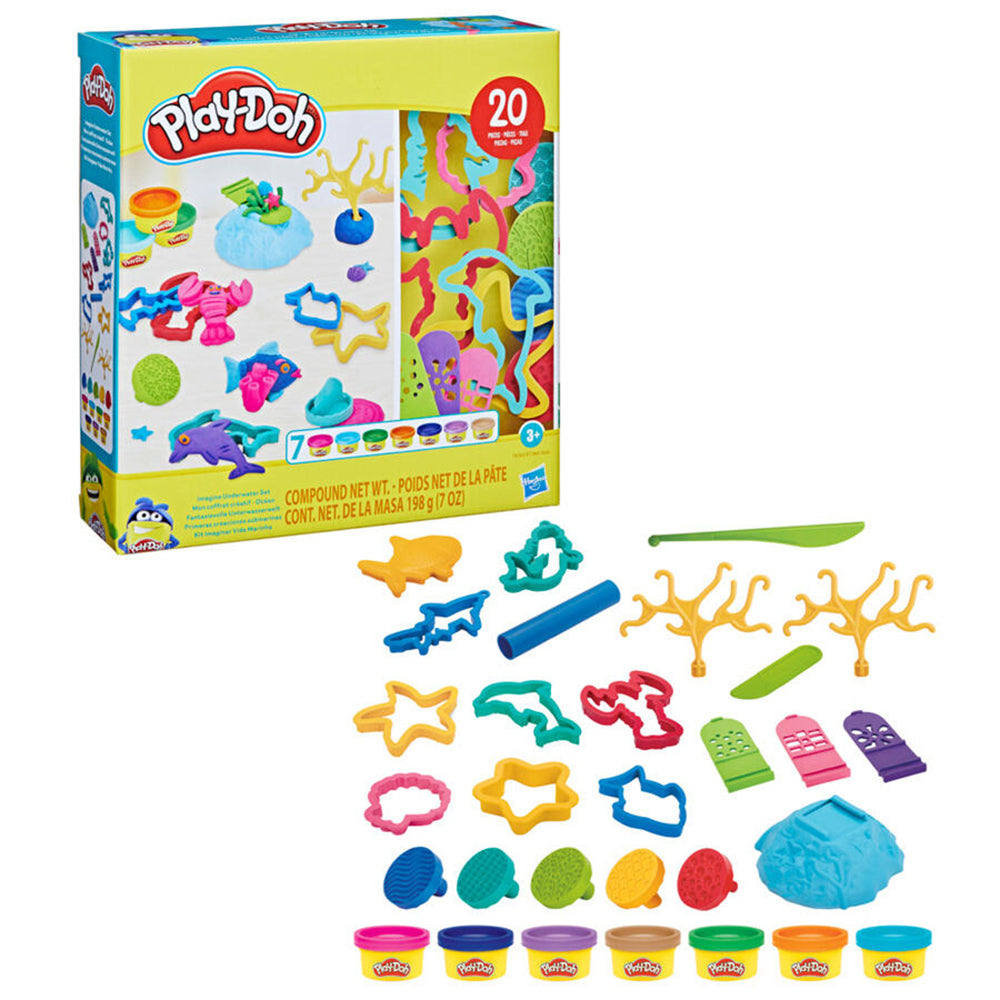 PLAY DOH SET DE FORMAS MARINAS F7384 – Juguetibici eCommerce